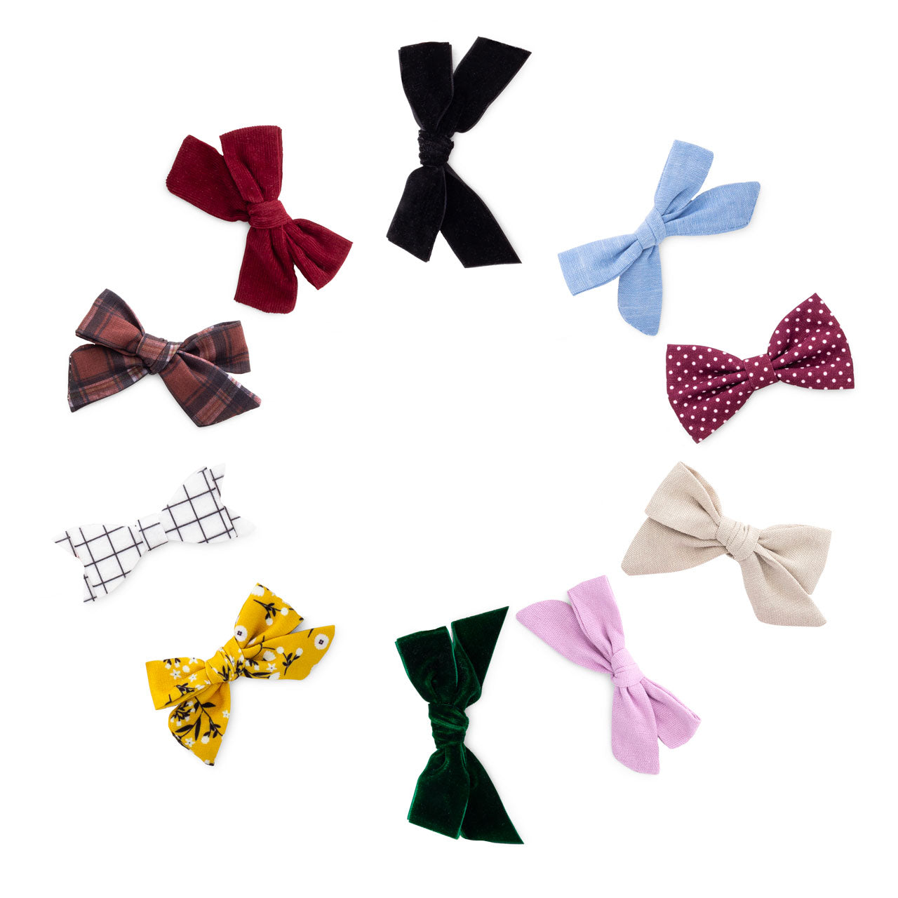 Baby Bows and Headbands Anne Set 10 Pack Parker Baby Co
