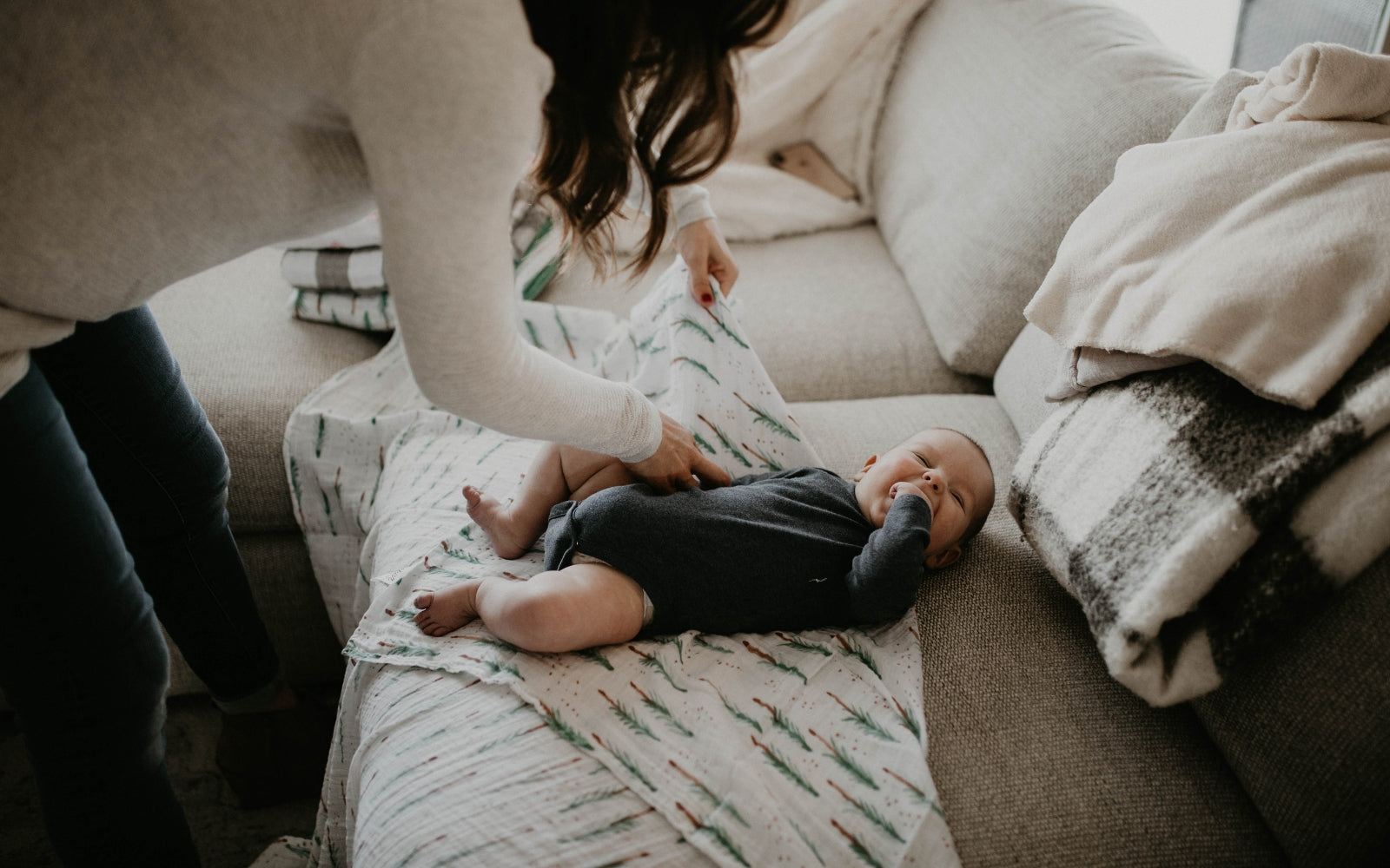 Not Just for Bedtime: 5 Different Ways to Use Our Muslin Swaddles – Parker Baby Co.