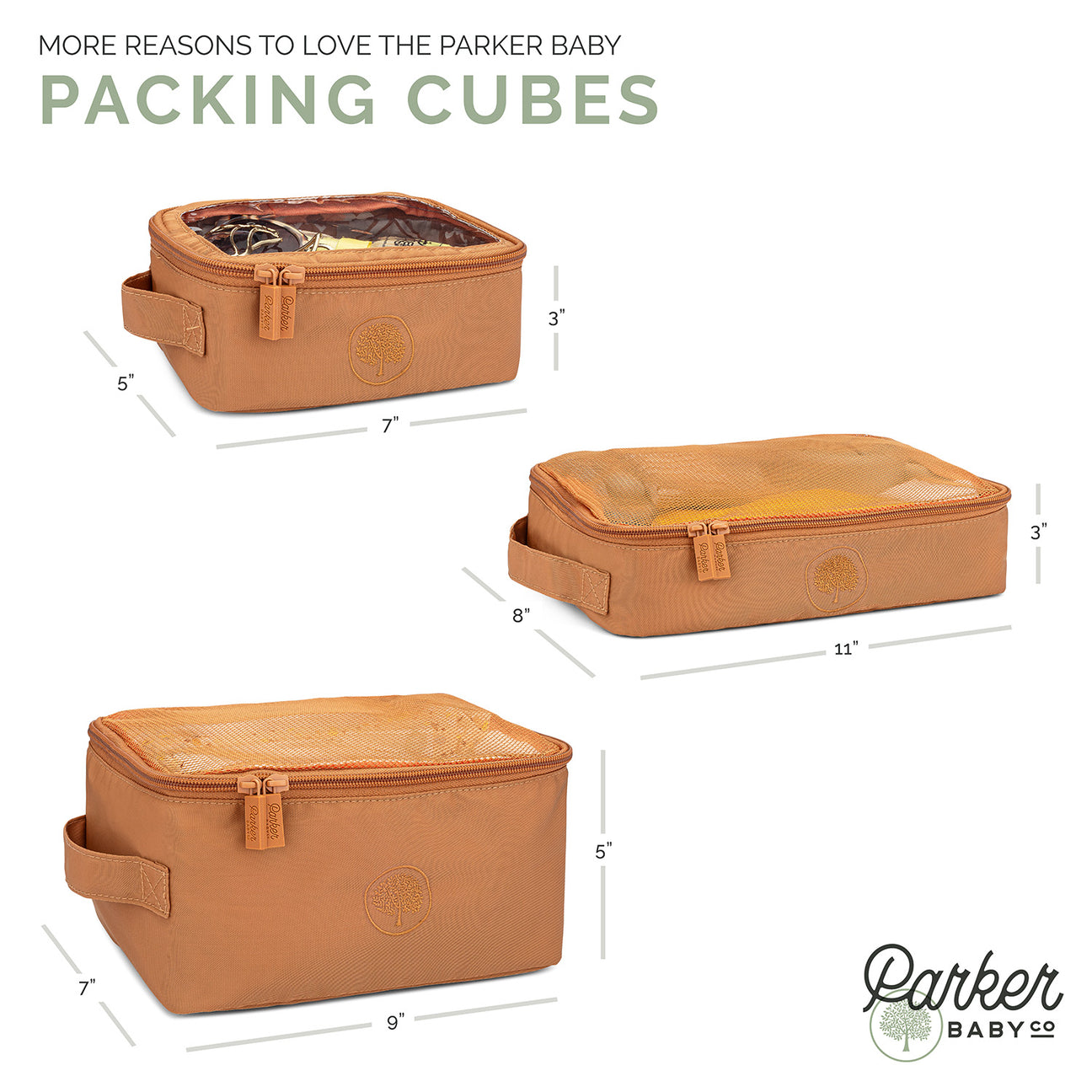 Packing Cube Set – Parker Baby Co.
