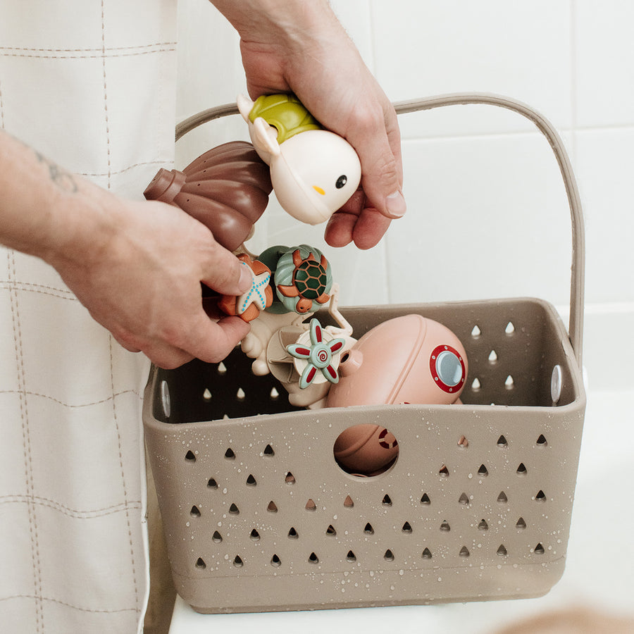 Baby Bath Caddy | Quick-Drying, Mold-Resistant Bath Organizer – Parker ...