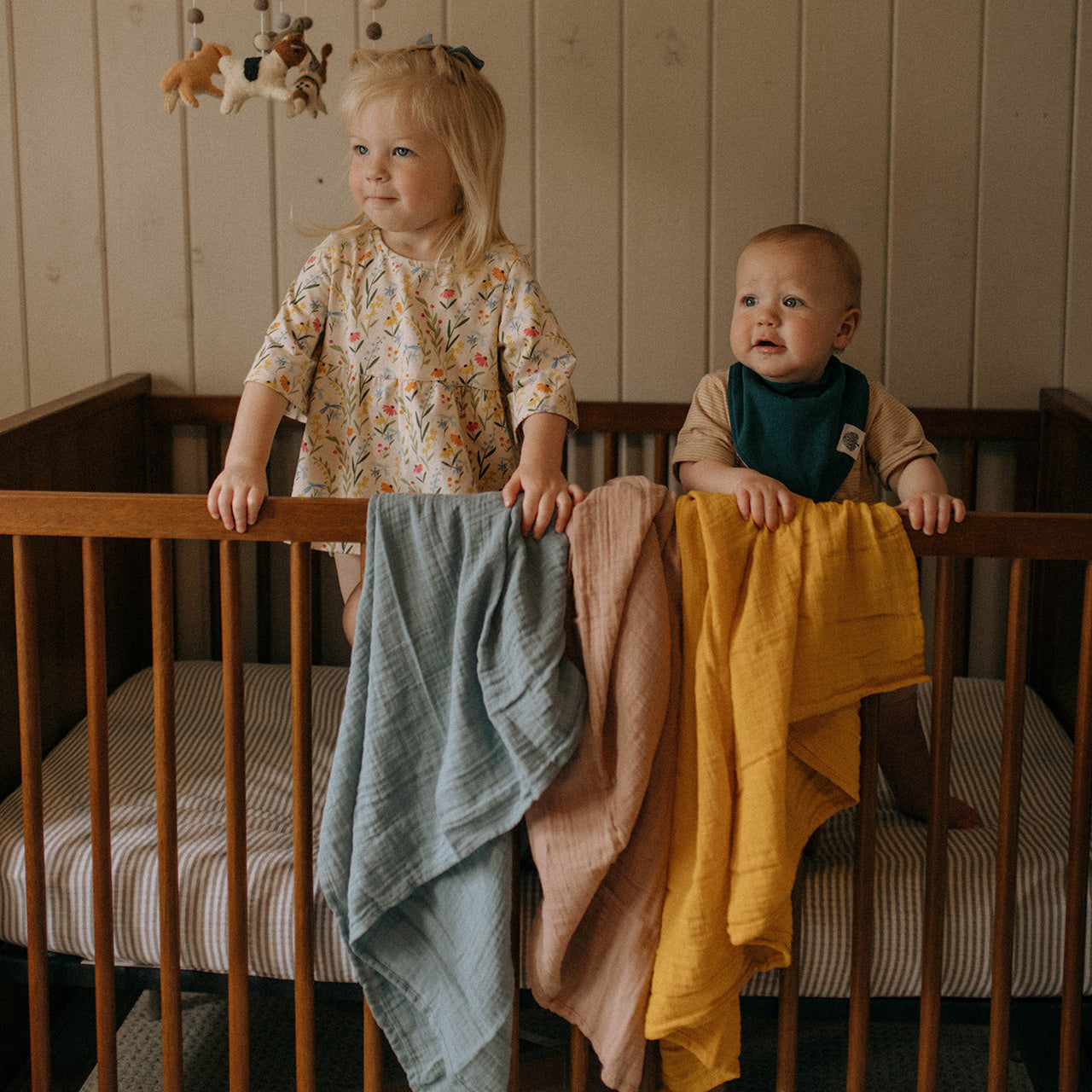 Muslin Baby Swaddles | Classics Set - 3 Pack | Parker Baby Co. | Parker ...