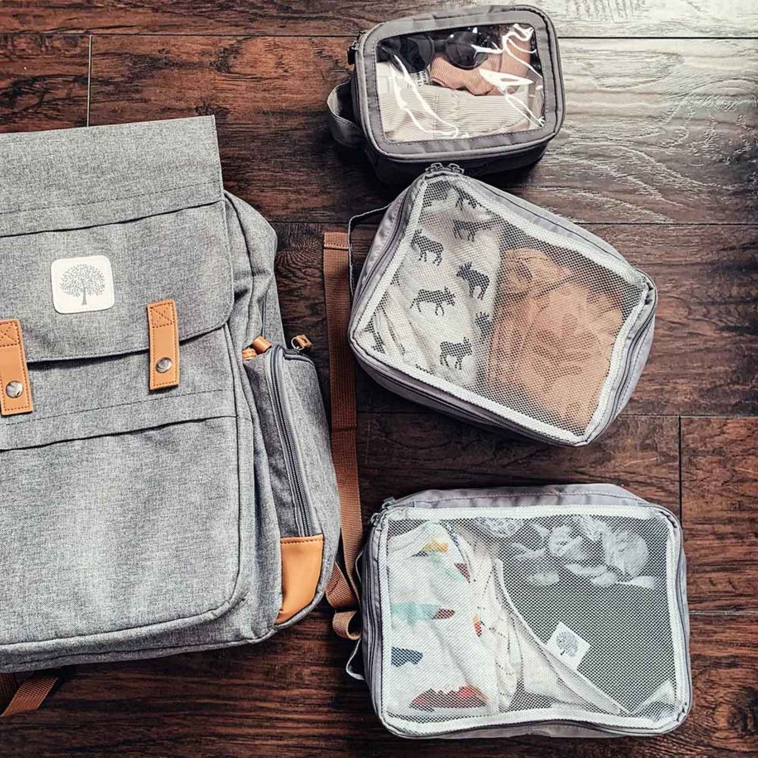 Packing Cube Set | Diaper Bag Organizer & Travel Cubes – Parker Baby Co.