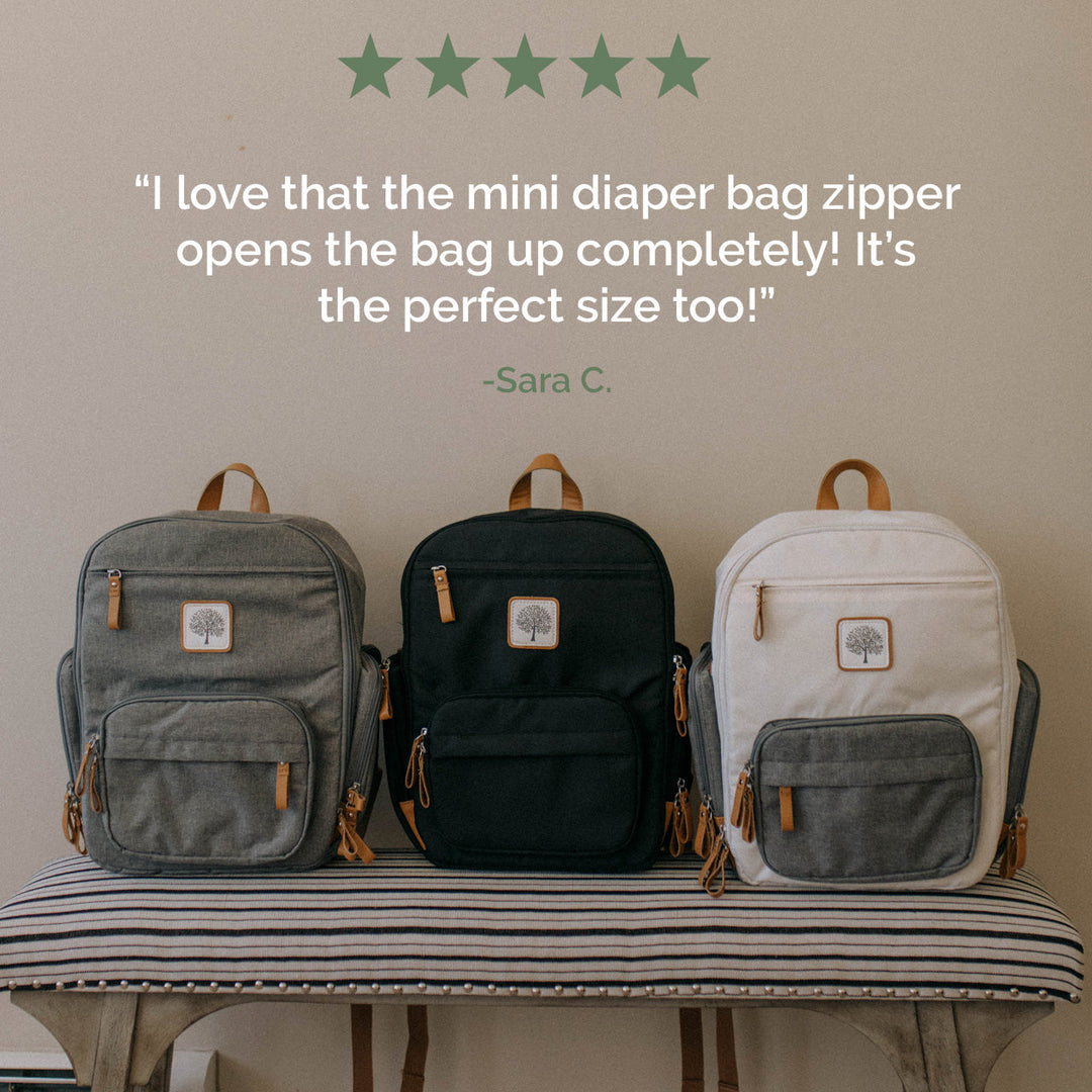 Birch Bag Mini - Diaper Backpack – Parker Baby Co.